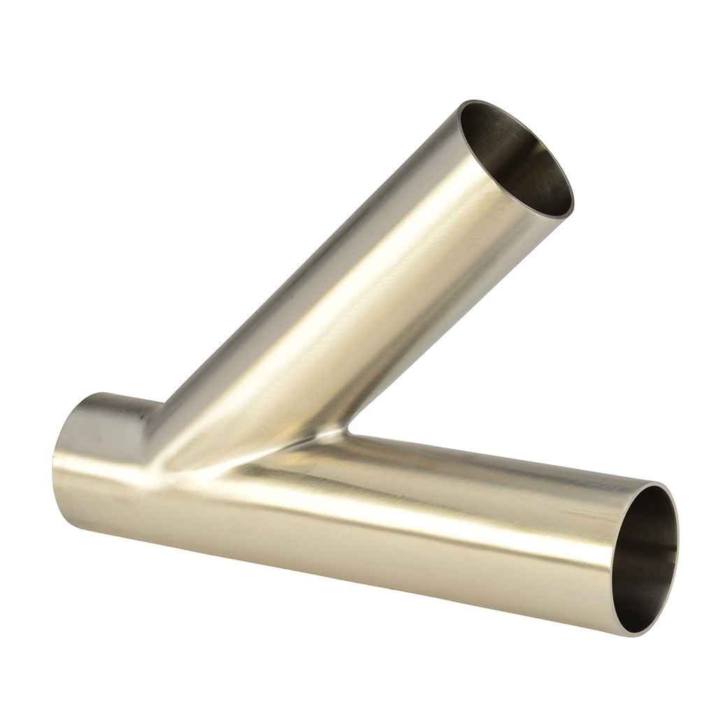 28WA - Butt-Weld Lateral Wye - Polished – CPE Systems Inc.